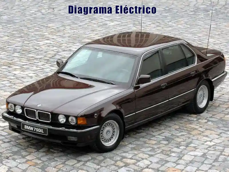 BMW 7 Series E32 1987 Electrical Diagram PDF Free
